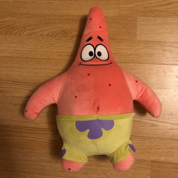 Nickelodeon | Toys | Patrick Star Stuffed Plush Toy 6 Inches Tall ...
